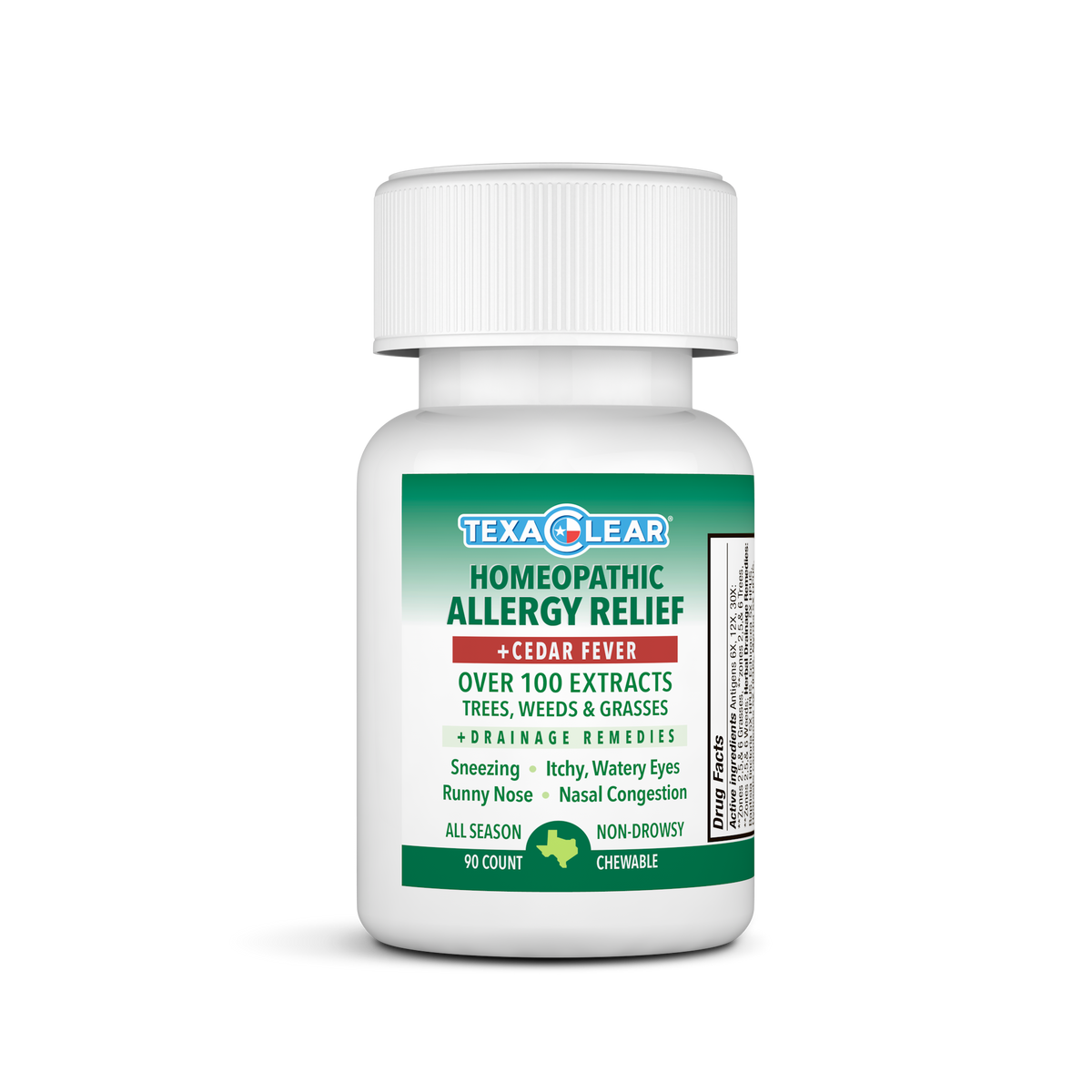 TexaClear® Allergy Relief for Fast-Acting Texas Allergy Relief | Cedar ...